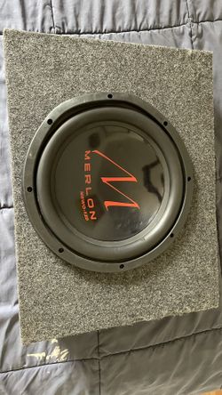 Subwoofer 12” Merlon Mewo-12D for Sale in Houston, TX - OfferUp