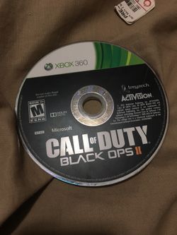 Black Ops 2 Disc