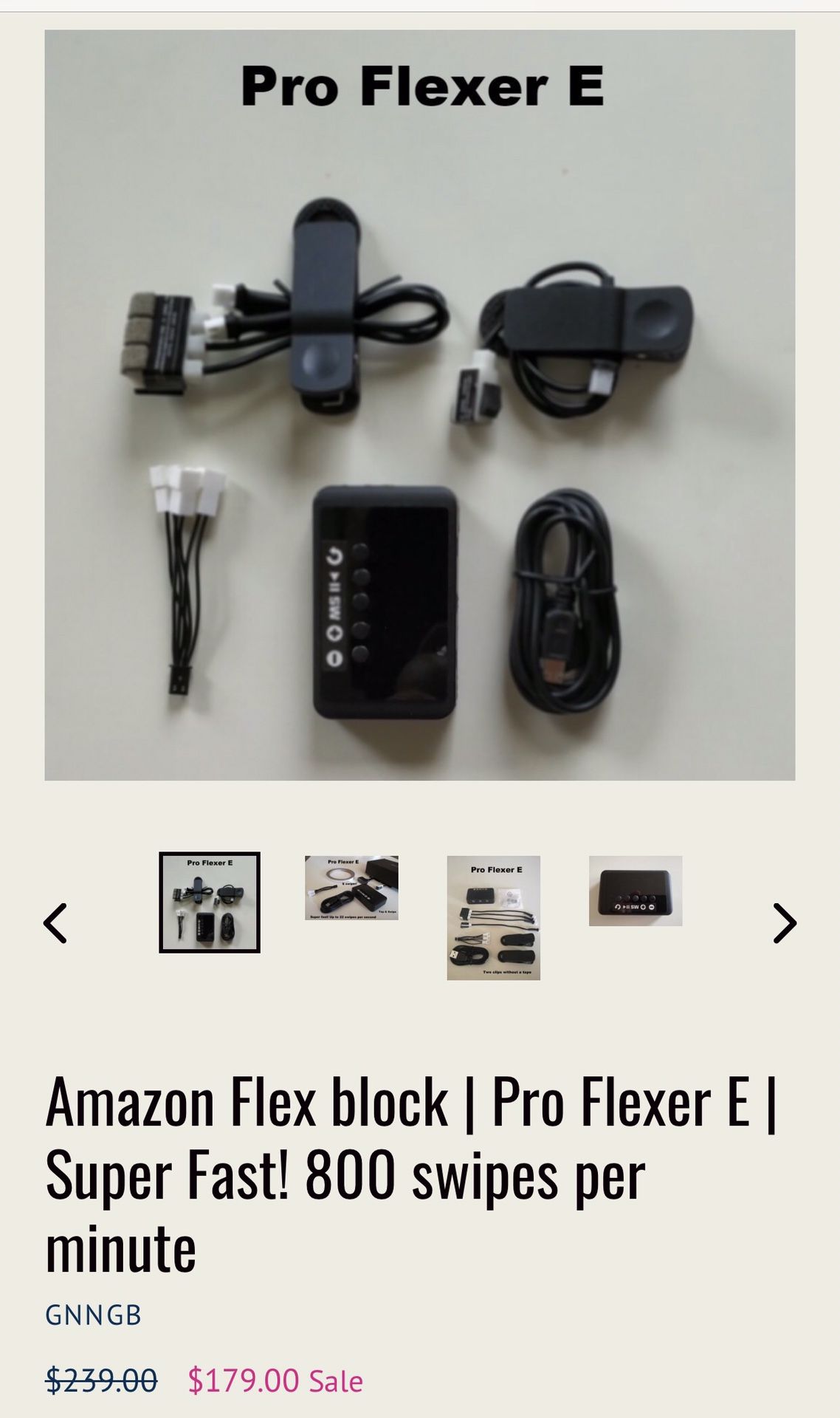 Amazon flex block Pro Flexer E Swiper catcher for Sale in West Covina, CA - OfferUp