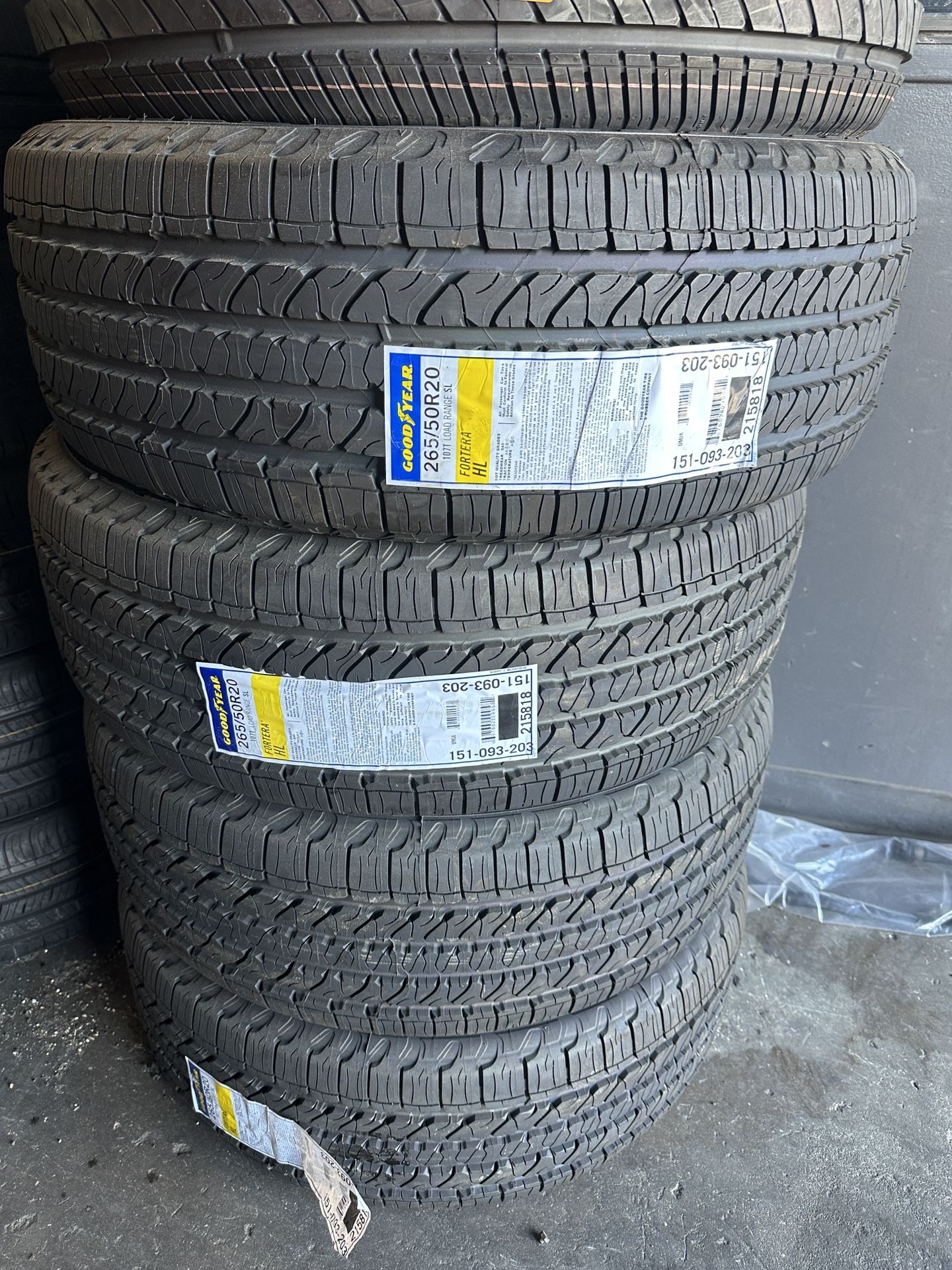 Set 265/50/20 Goodyear Brand New Mounted And Balanced Included for Sale in Downey, CA - OfferUp