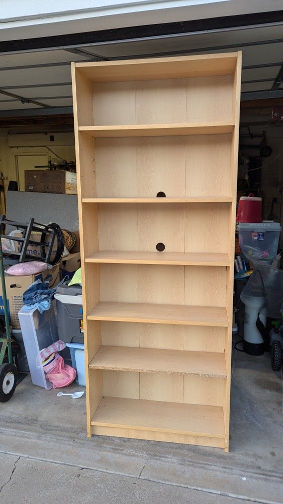 IKEA Billy Bookcase Birch Veneer for Sale in Temecula CA OfferUp