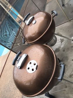 22” Copper Weber Kettle Grill for Sale in Scottsdale, AZ - OfferUp