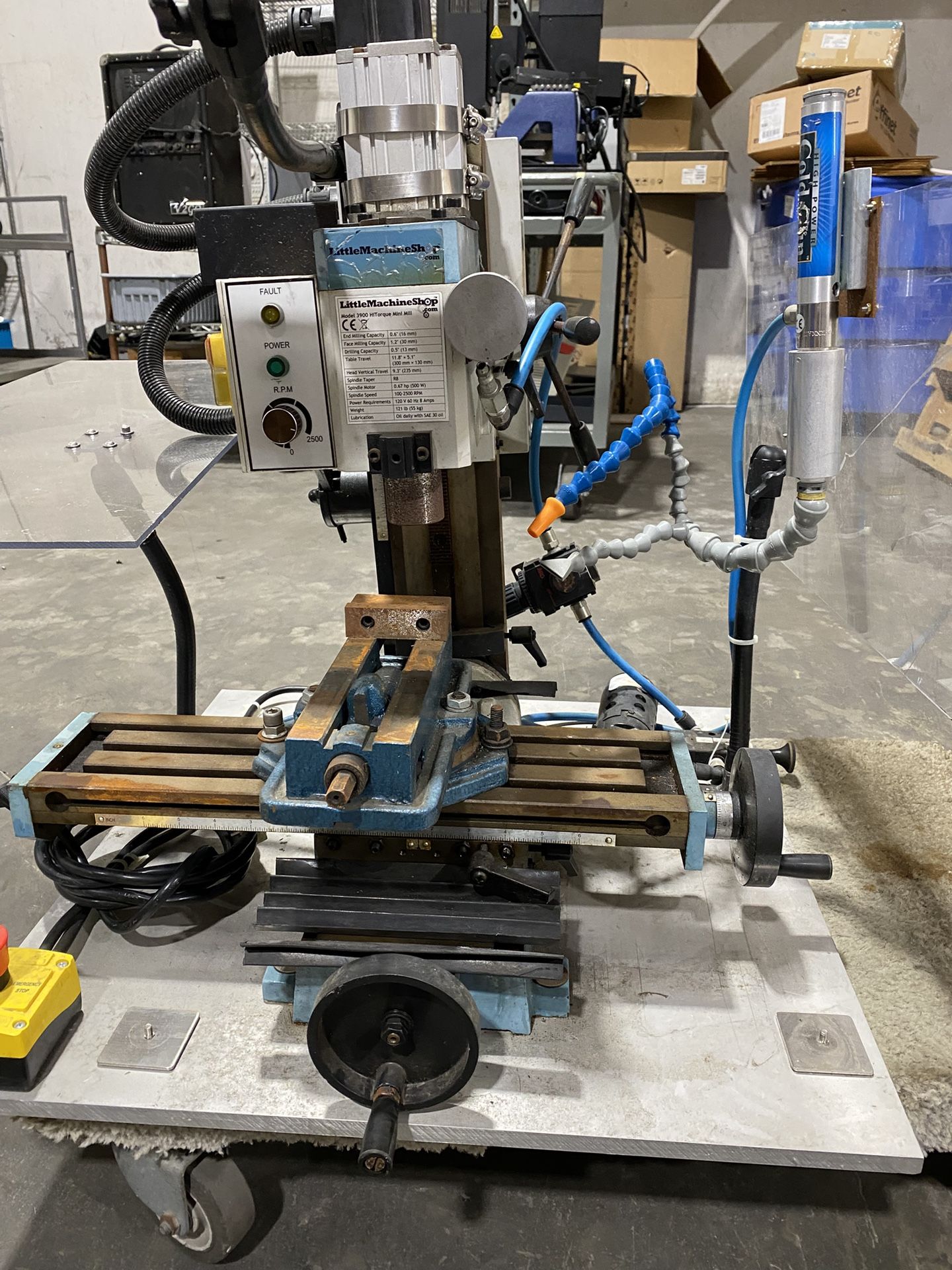 Little Machine Shop Hi Torque Mini Mill Model 3900 for Sale in Anaheim ...