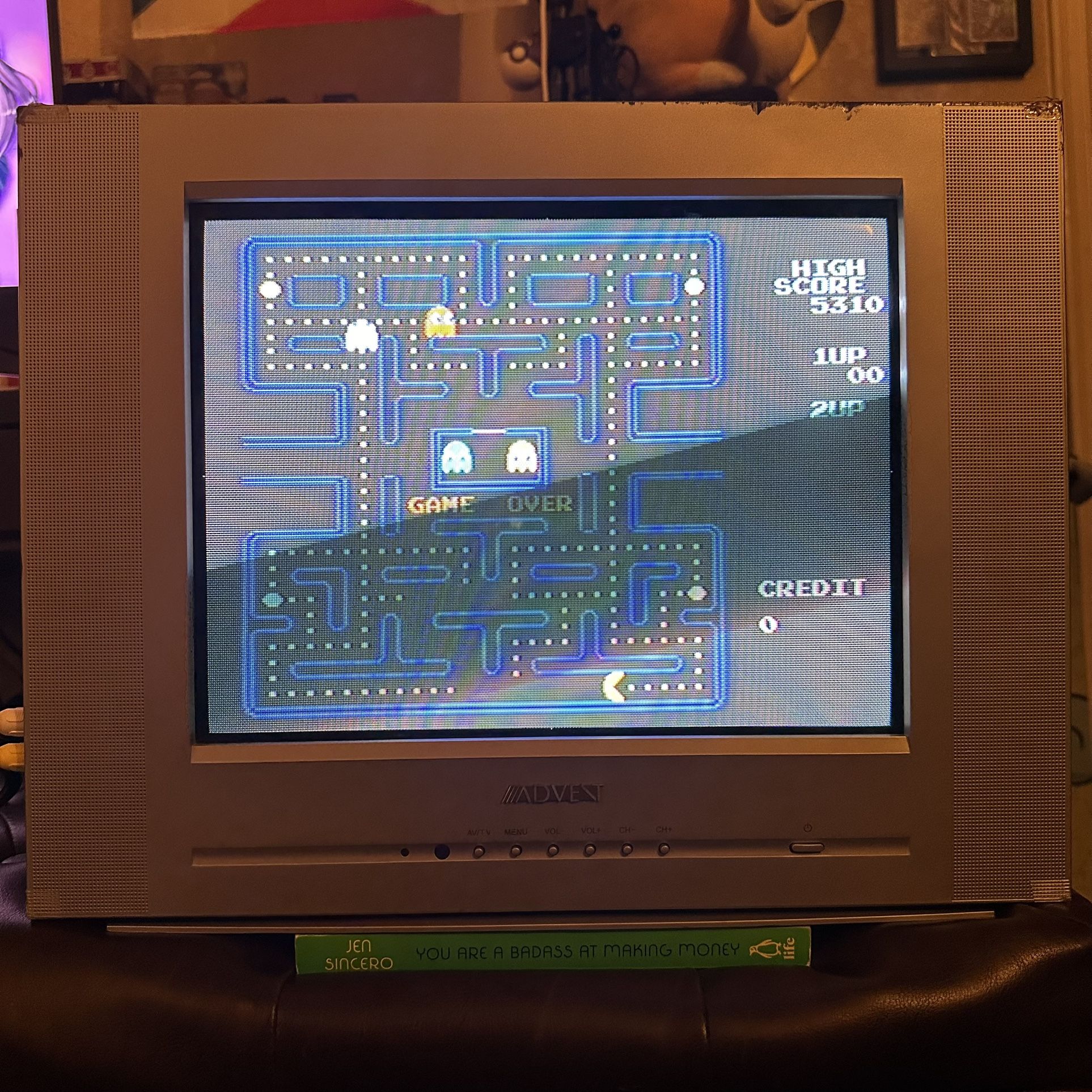 Advent 14" Flat Screen CRT TV Q1435A Retro Gaming 2005 Tested Y2K for ...