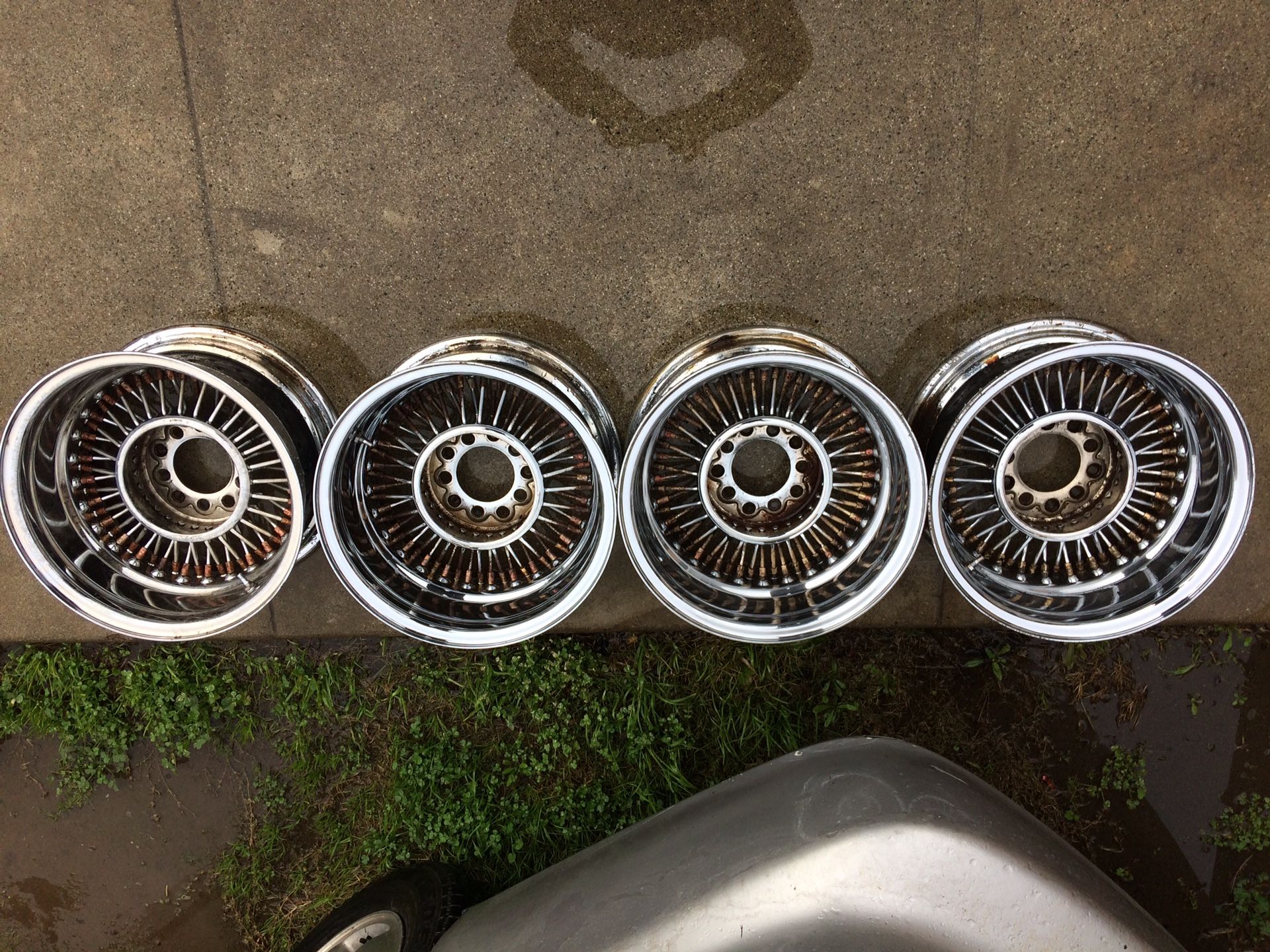 14x7 5 lug universal roadster rims for Sale in Visalia, CA - OfferUp