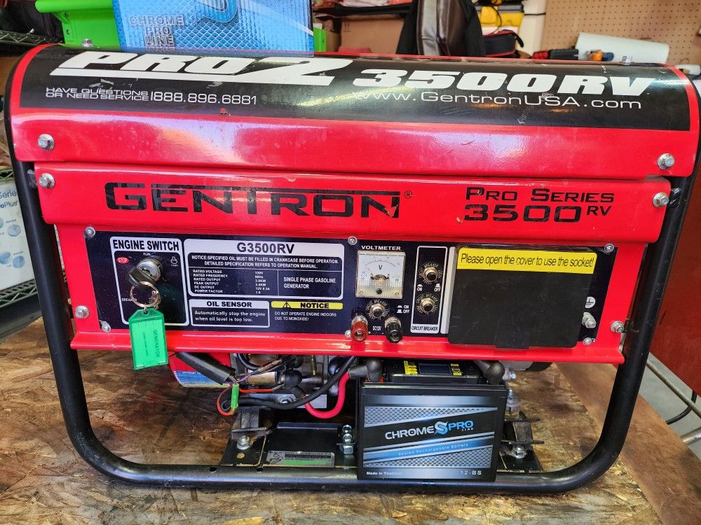 Gentron 3500 Watt 110v Generator for Sale in Avondale, AZ - OfferUp