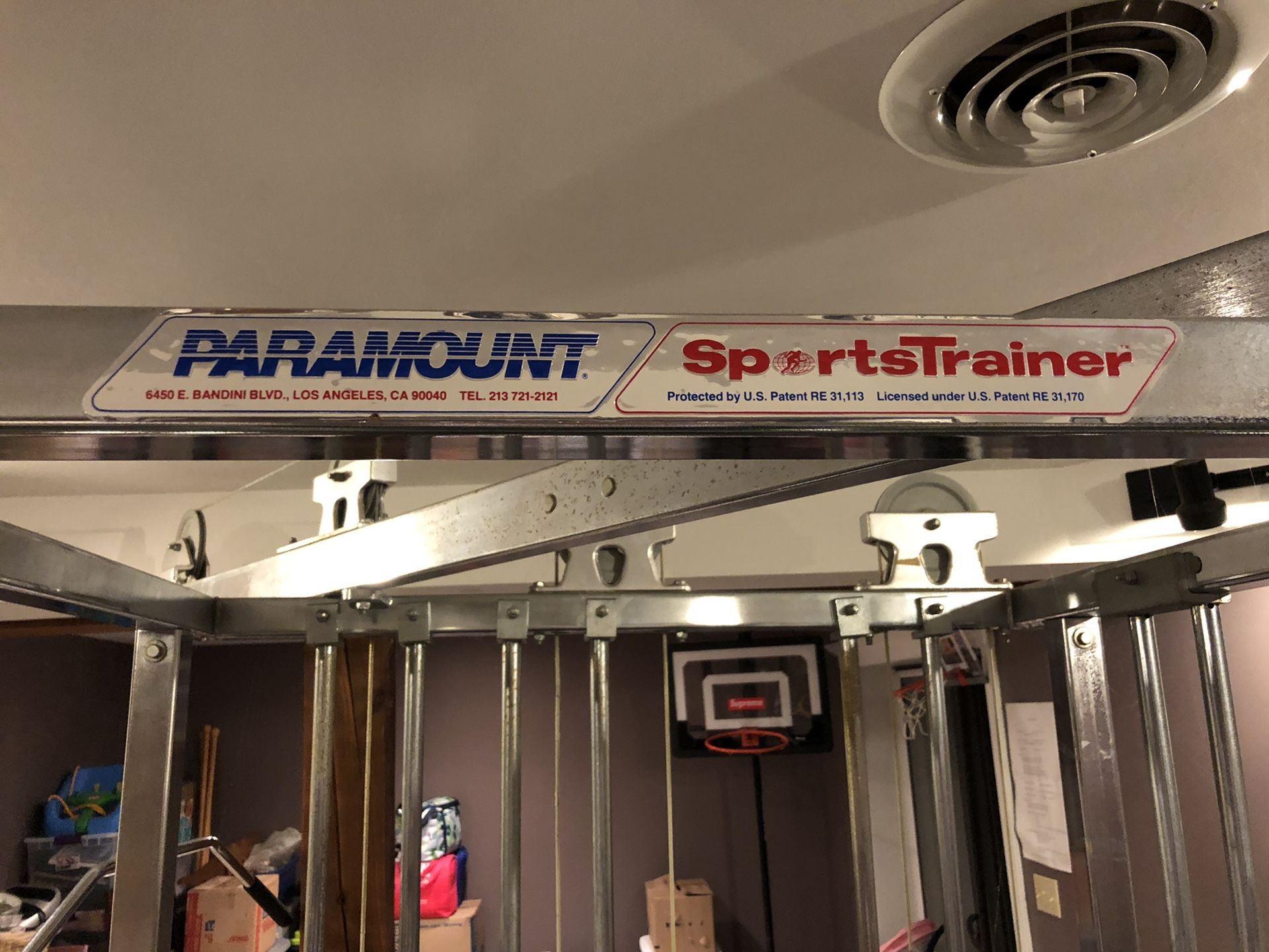 Paramount Sports Trainer Commercial Gym. This is a 7 station commercial ...