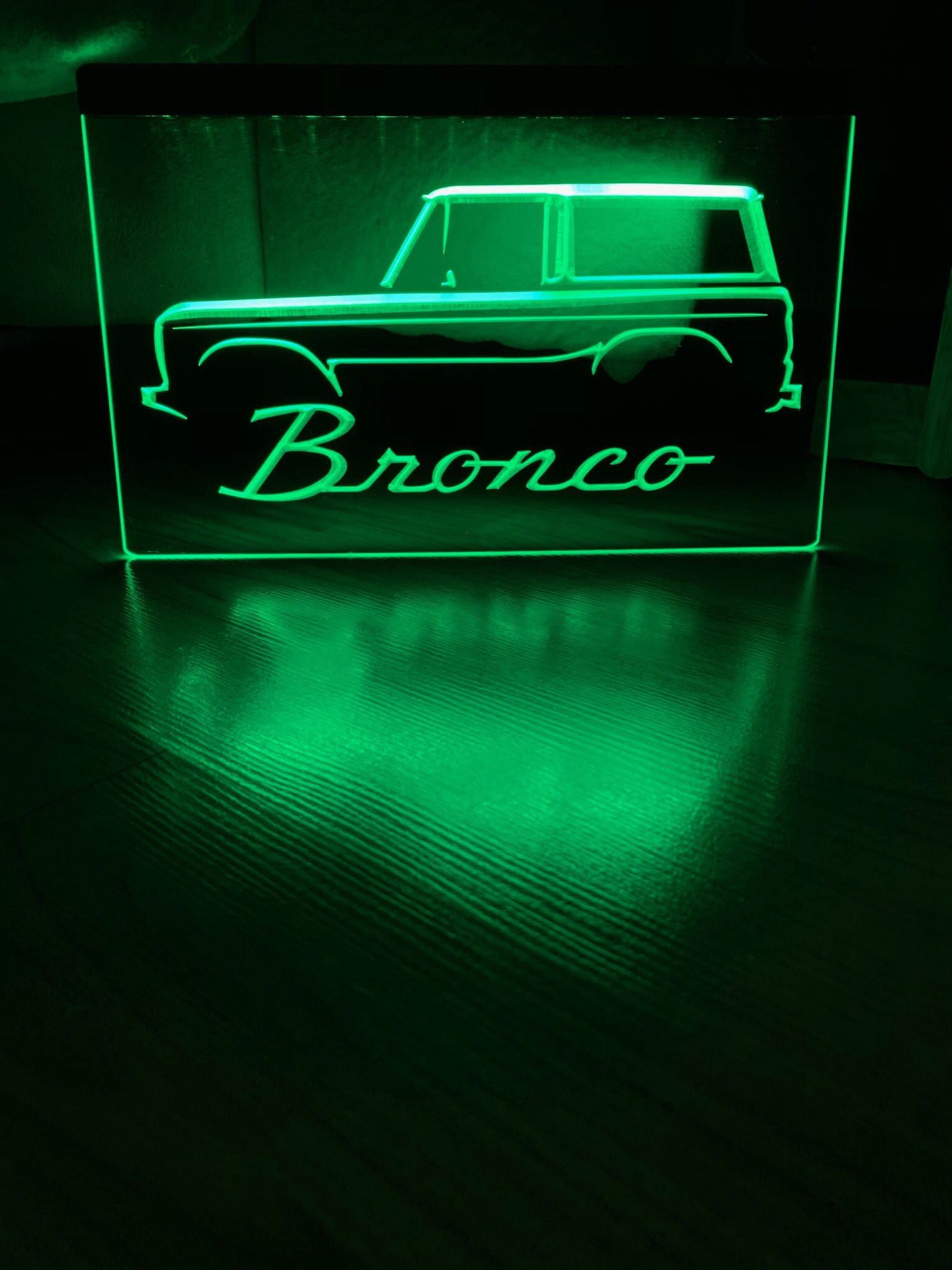 FORD BRONCO LED NEON LIGHT SIGN 8x12 for Sale in Whittier, CA - OfferUp