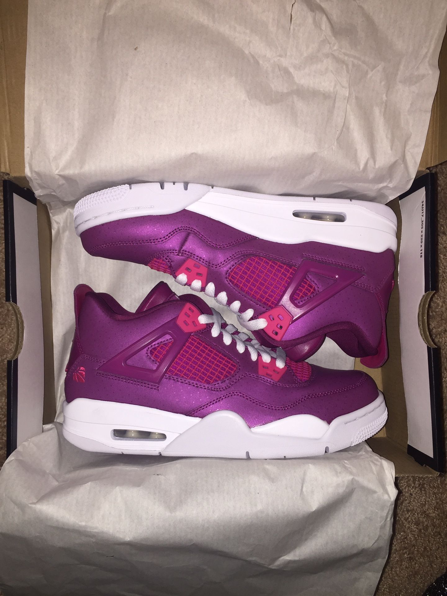 Jordan 4 Retro Valentine's Day Valentines Day Shoe Pink Jordan 4 2019 ...