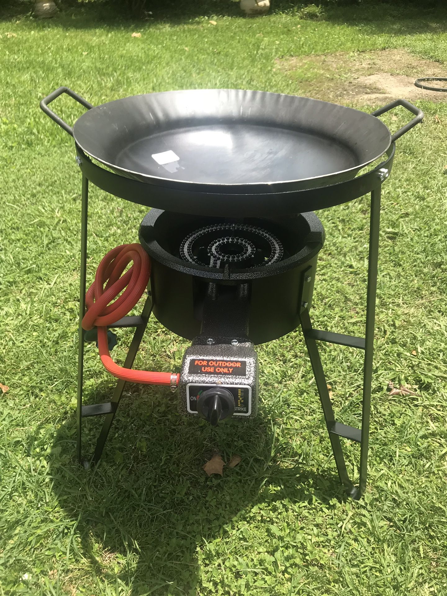 Cowboy WOK with burner and base for outdoor cooking for Sale in Houston ...