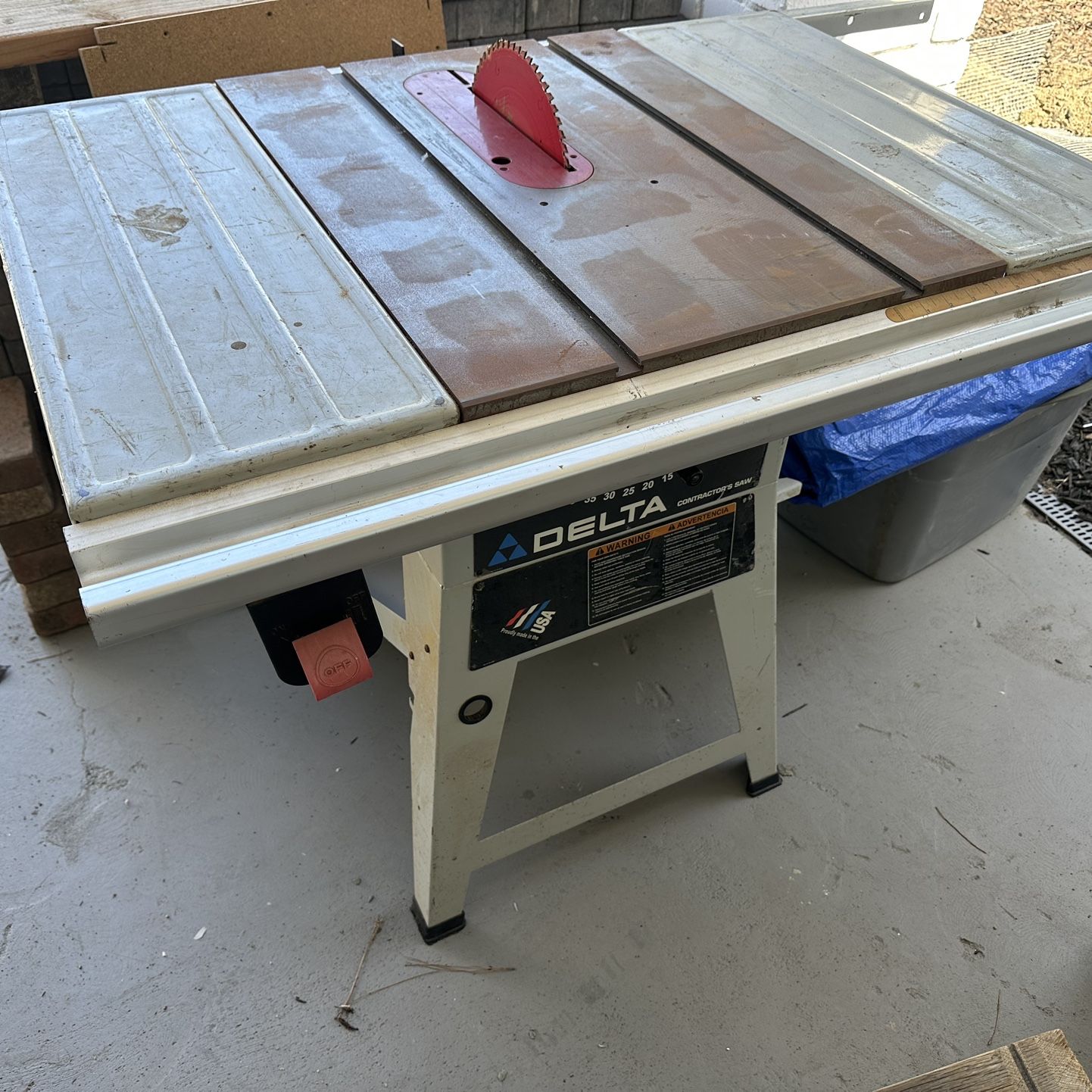 Delta Contractor Table Saw for Sale in San Diego, CA - OfferUp