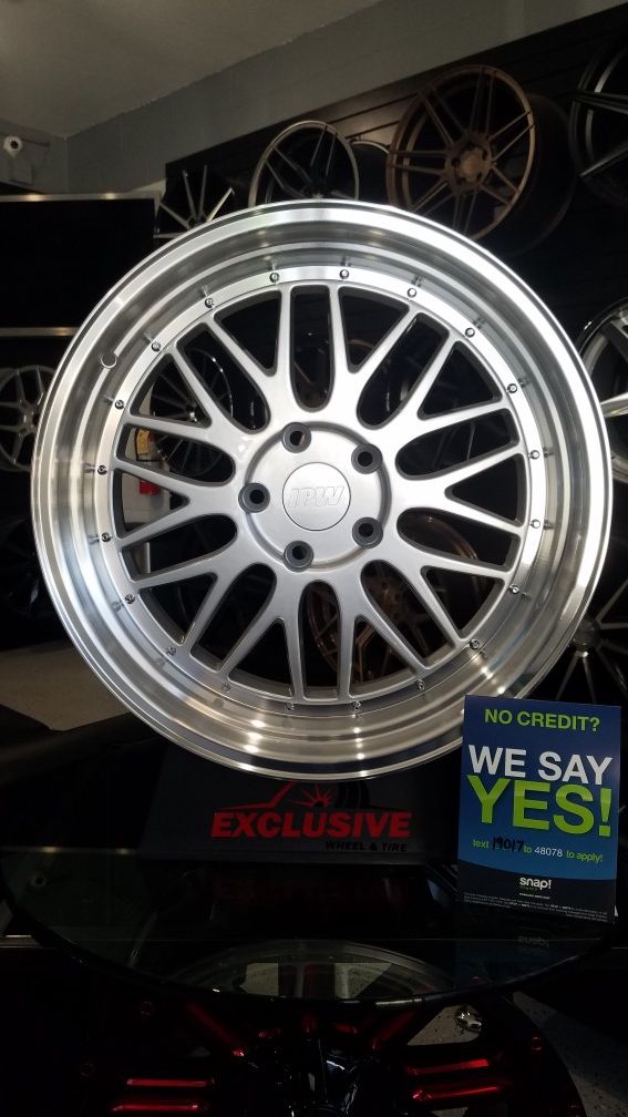 18x8 and 18x9 5x120 BBS LM rep wheel fits BMW 3 series e92 f30 e90 rim ...