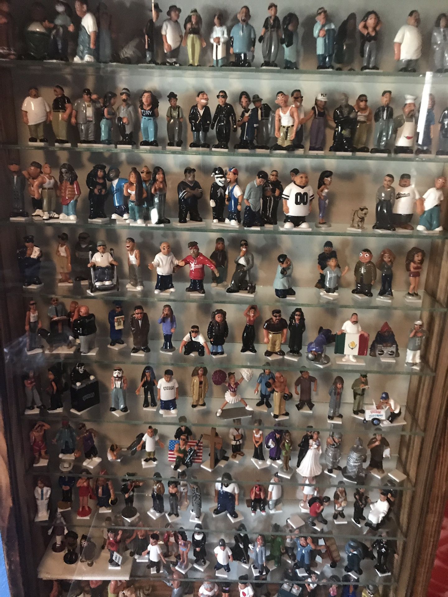 HOMIES complete Series 1-8 in cabinet designed for them for additional ...