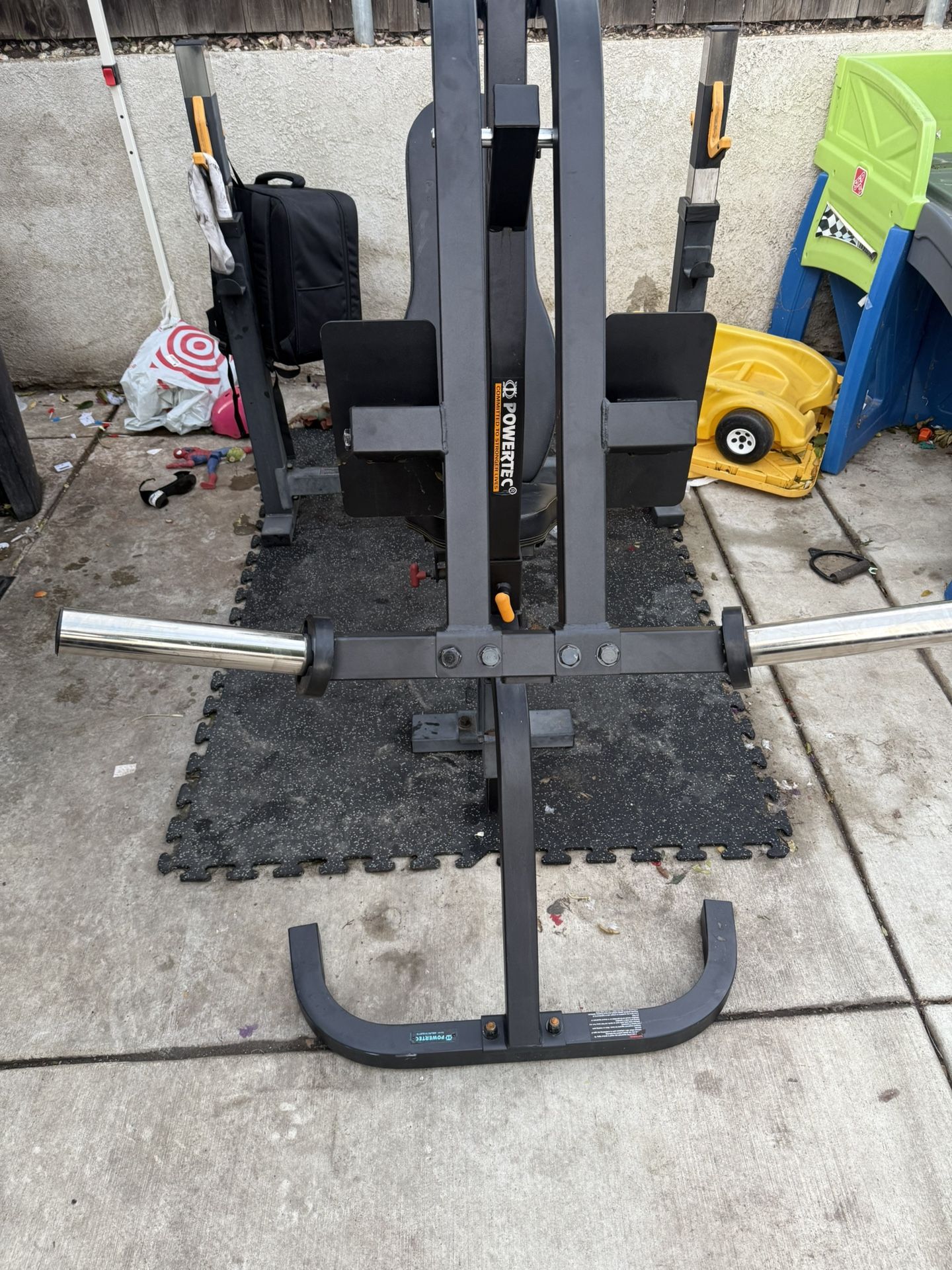 Powertec Leg Press Attachment for Sale in Fontana, CA - OfferUp
