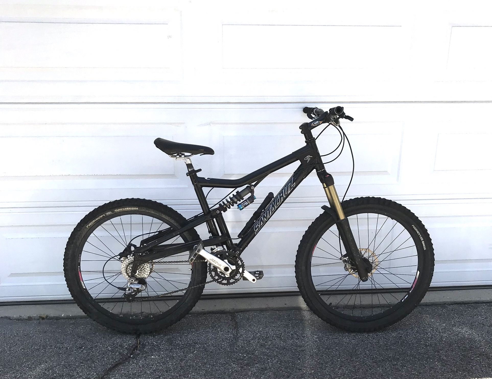 SANTACRUZ AMERICAN PROFESSIONAL MT BIKE EASY RELEASE TIRE&SEAT 3by 8 ...