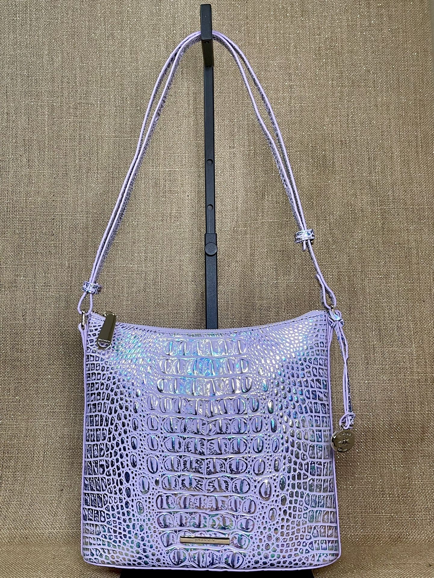 BRAHMIN Katie Crossbody in RETIRED color Violet Wonderland for Sale in ...
