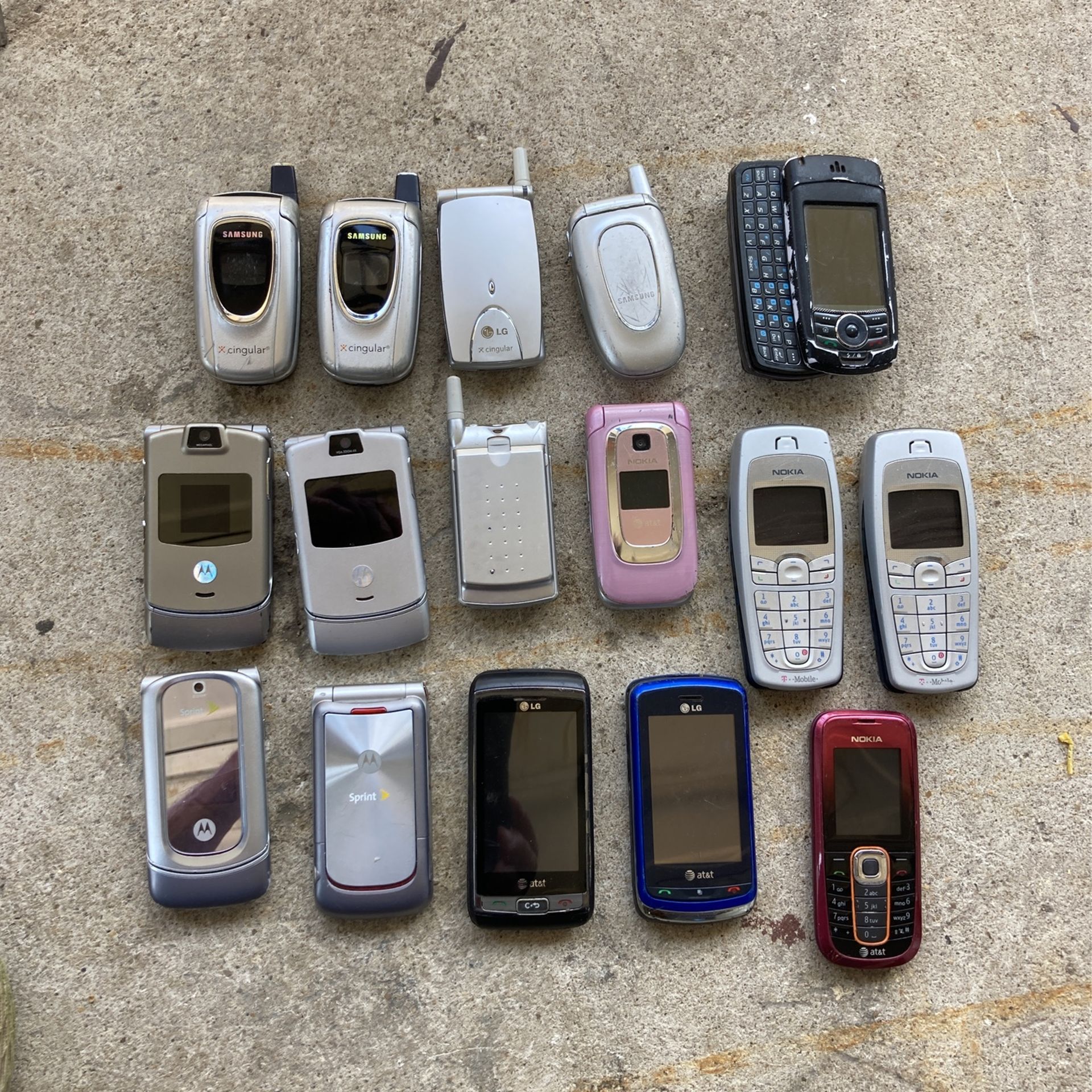 Very Old Cell Phones