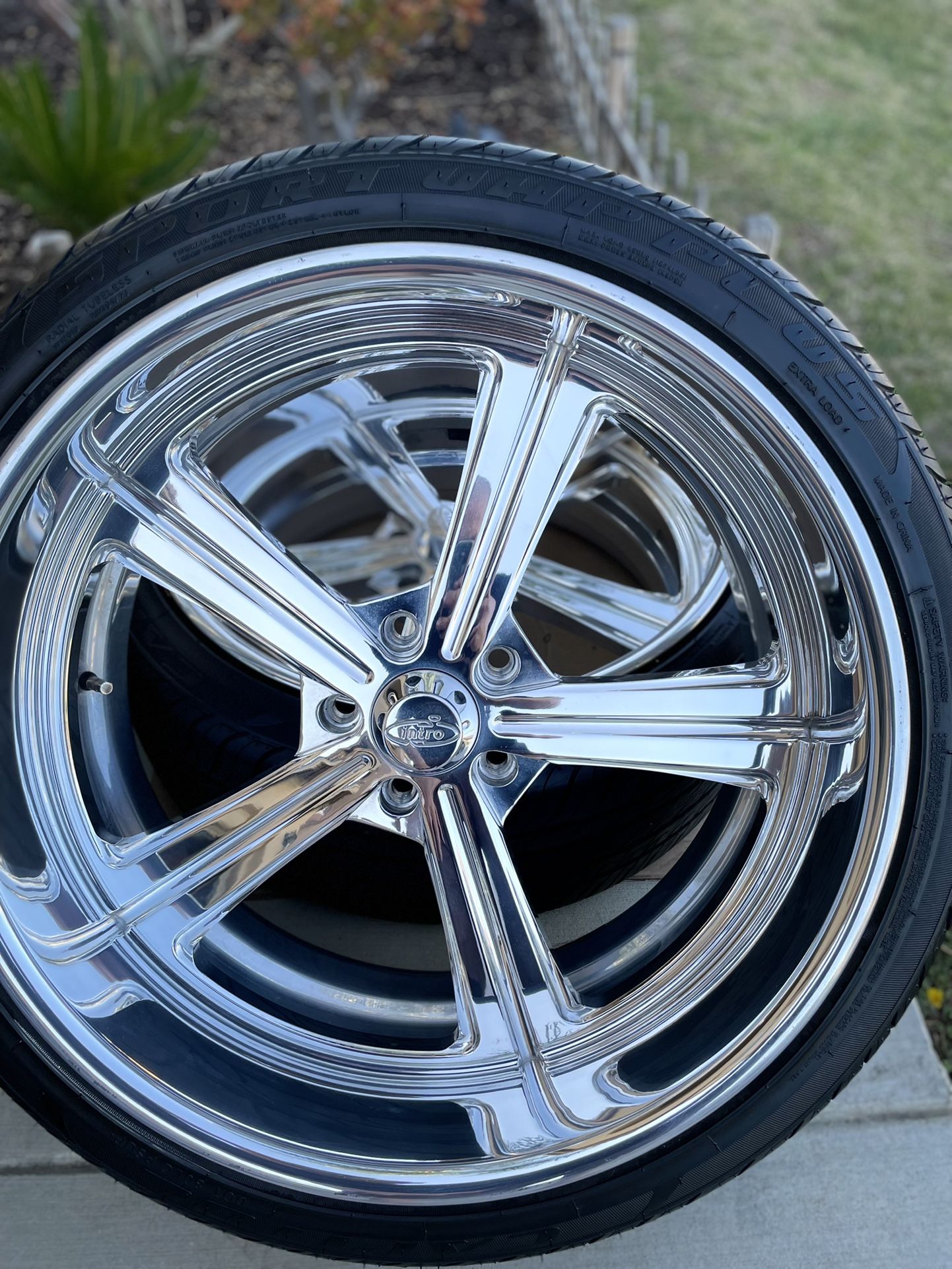 Intro Billet Wheels 22/20 Staggered C10 for Sale in Ontario, CA - OfferUp