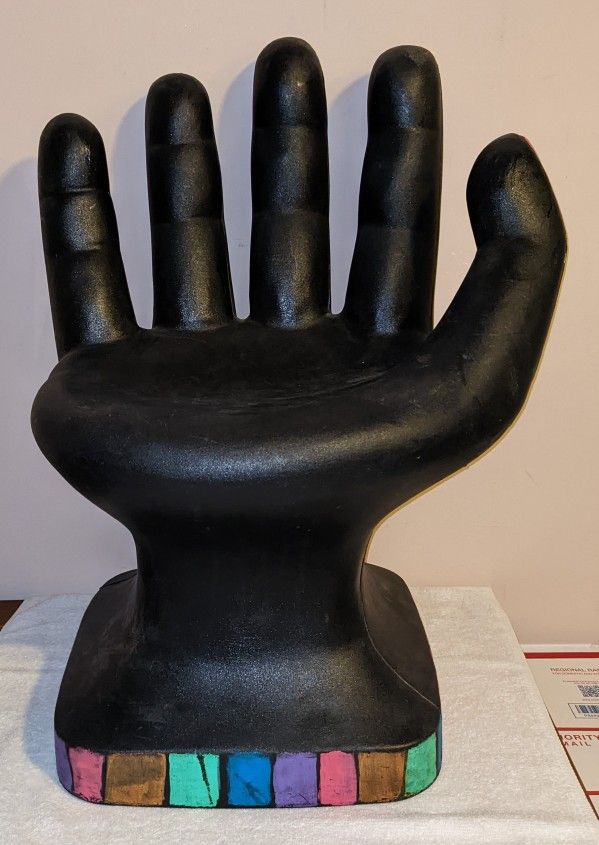 Heavy Plastic Right Hand Palm Chair Seat Color Black for Sale in ...