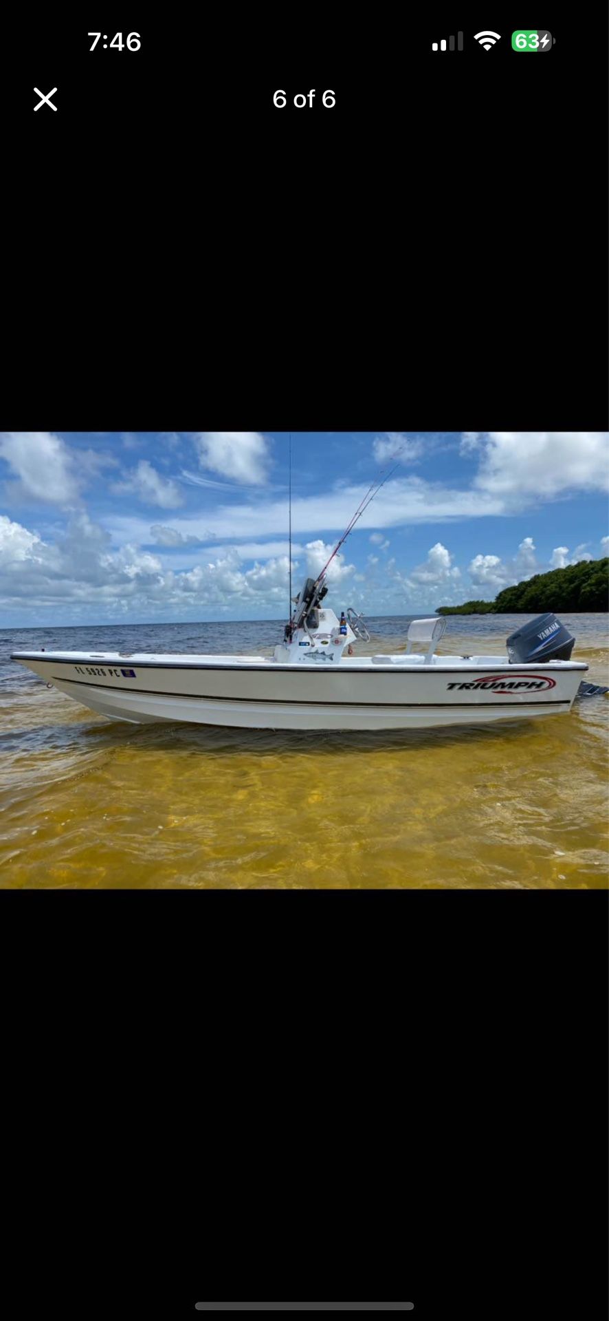 17 Foot Flats/bay Boat - Triumph Sport CC for Sale in Miami, FL - OfferUp