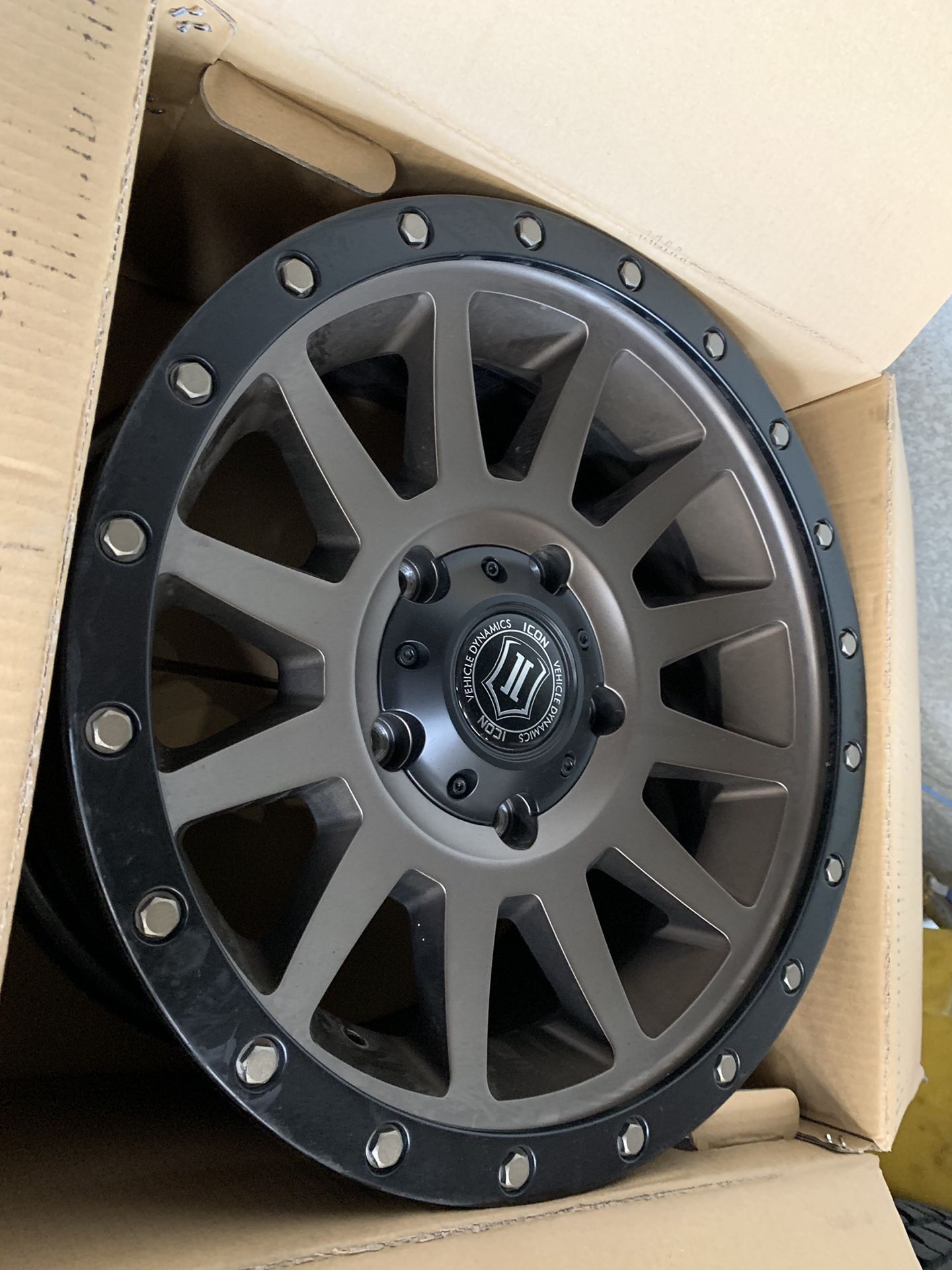 Icon Alloys Bronze Compression Wheels - 17x8.5 - 5x150 Bolt Pattern for ...