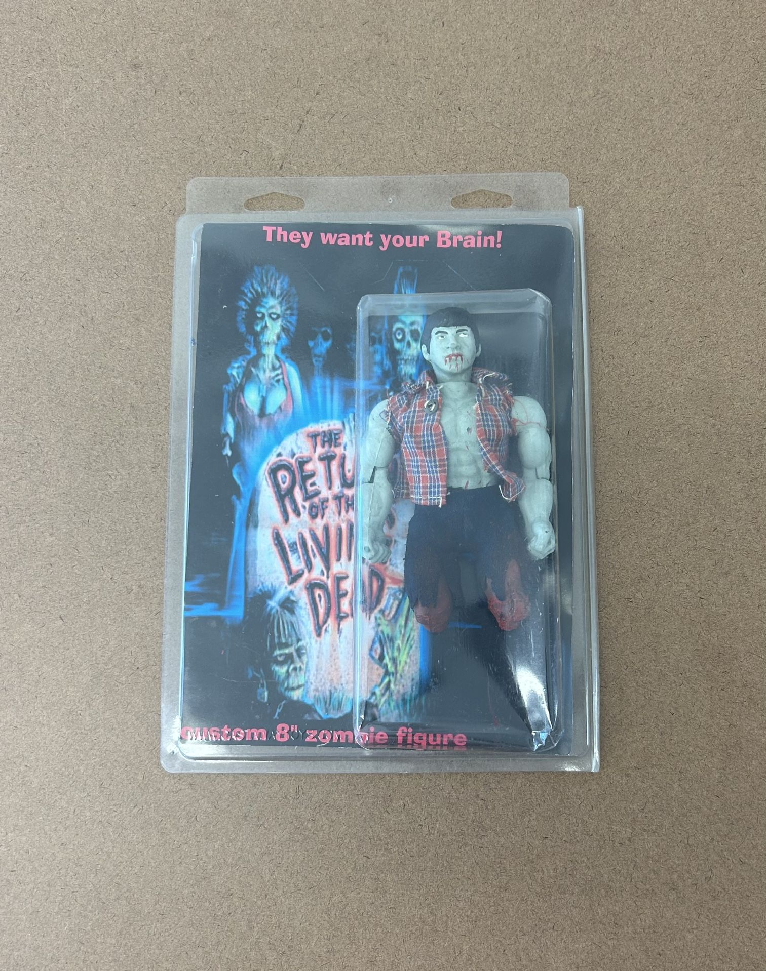 Custom MEGO Zombie “ZOMBIE with No Legs” 8in Action Figure (displayed ...