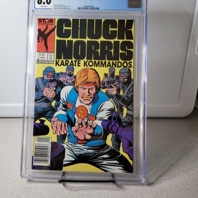Chuck Norris Karate Kommandos Comic