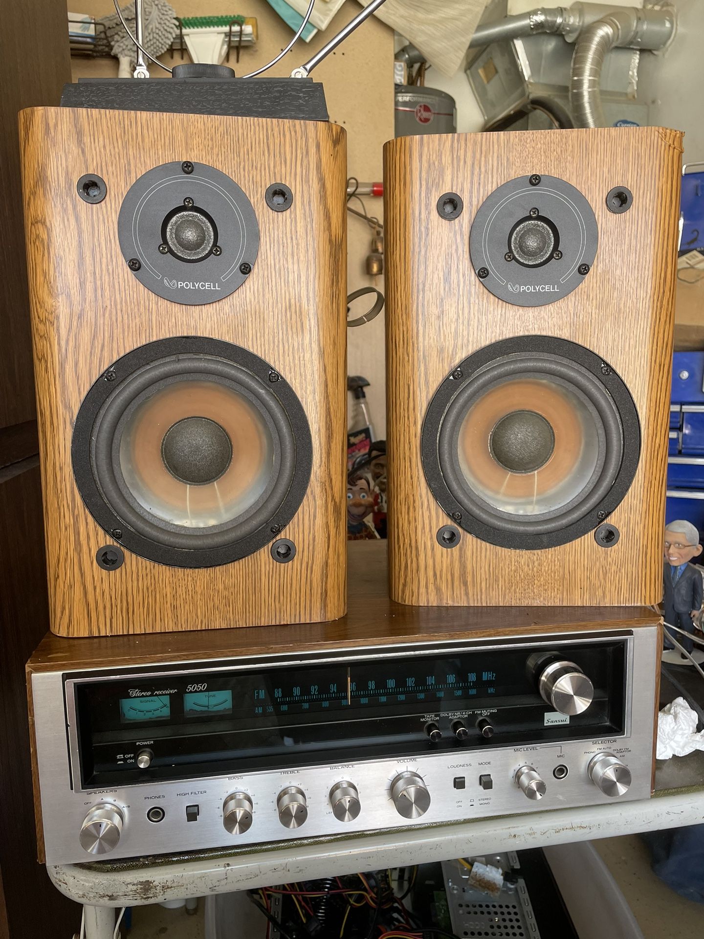 Sansui 5050 And Infinity Rs 2000 Speakers 300.00 for Sale in Henderson ...