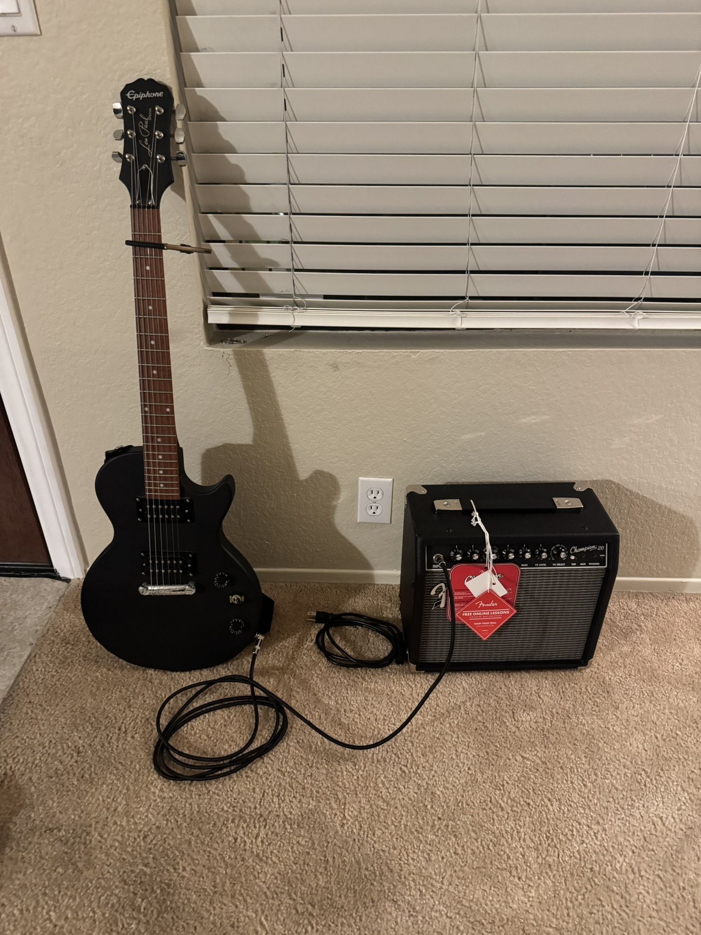 FOR TRADE: Les Paul special 2 Guitar And Fender Champion Amp for Sale ...