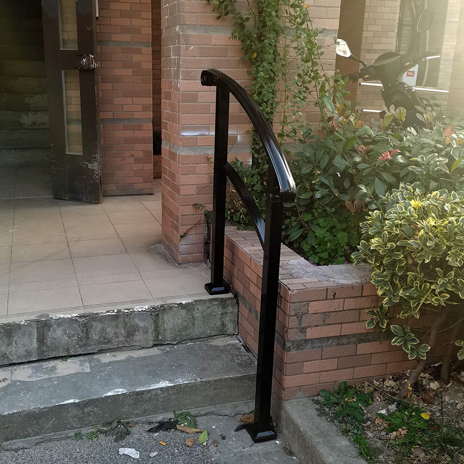 Heavy-Duty Rigid no Rust Aluminum handrail for Outdoor Steps for Sale ...