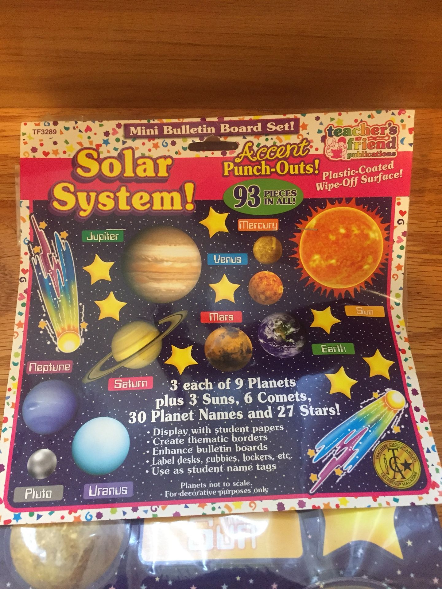 Solar System Bulletin Board Titles