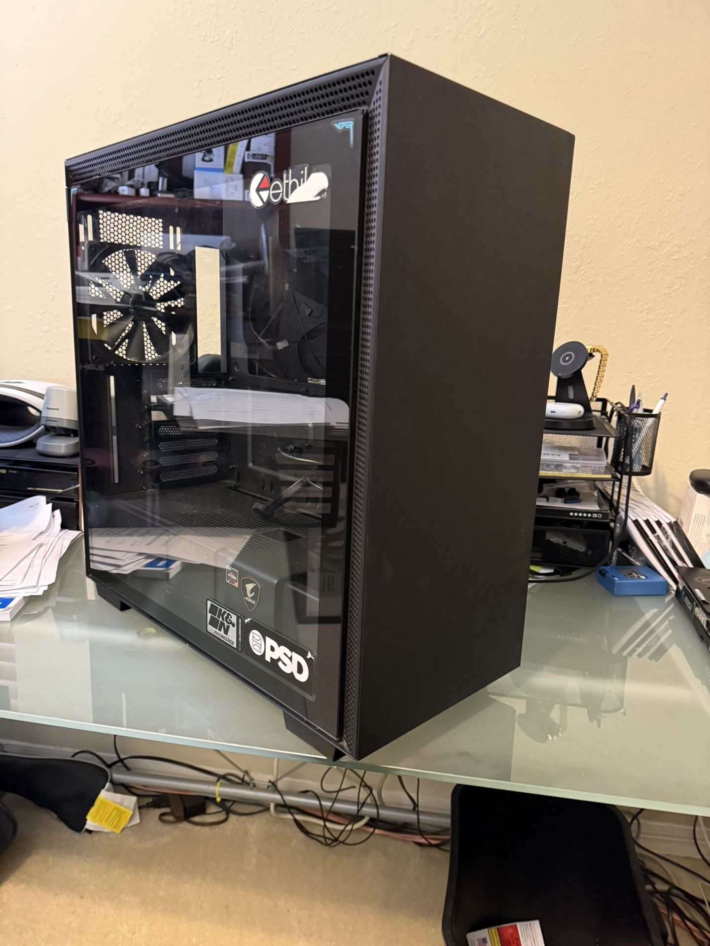 NZXT Full Tower Case w/6 Fans for Sale in Pompano Beach, FL - OfferUp