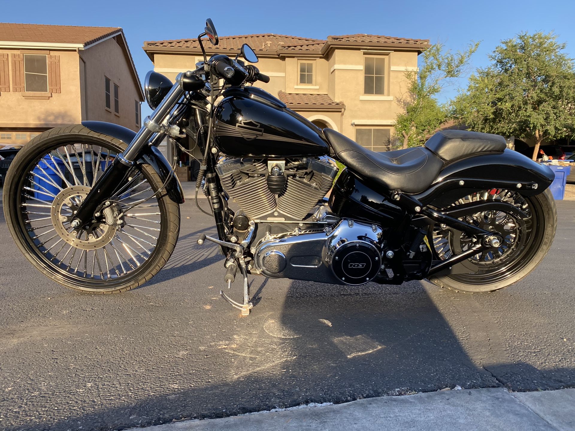 2014 Harley Davidson Breakout FXSB. 26 inch front wheel for Sale in ...