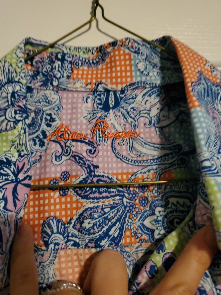 Alan Flusser shirt XL for Sale in San Antonio, TX - OfferUp