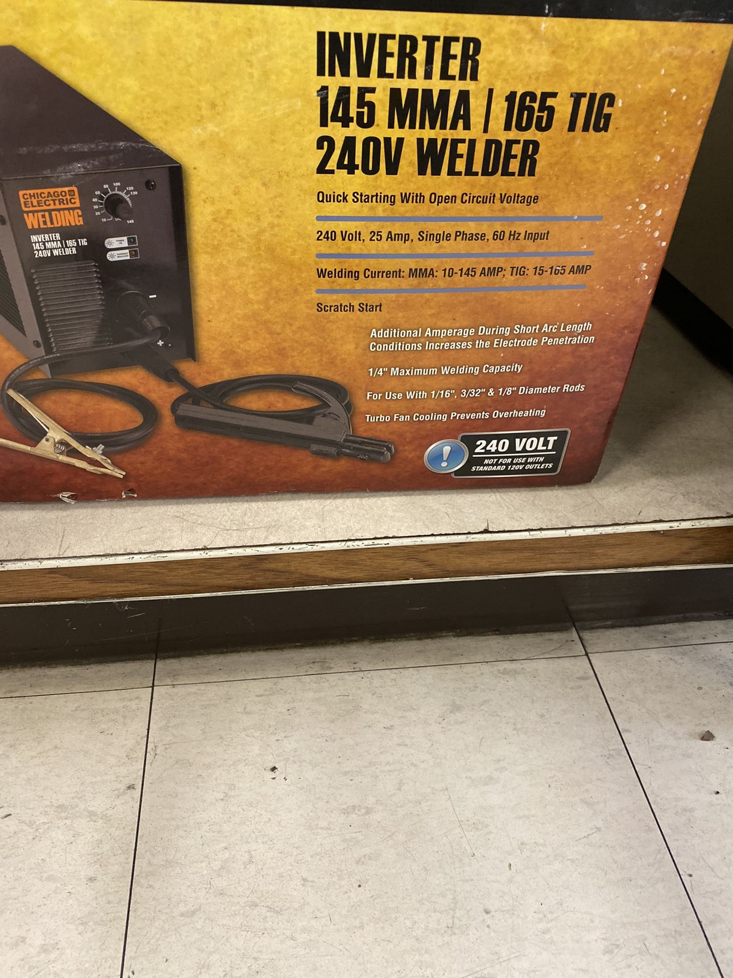 Chicago electric 240v tig welder for Sale in Austin, TX - OfferUp