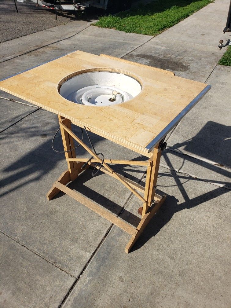 Drawing Tracing Table 65 FIRM Needs Top Glass Or Plastic Cover for Sale ...