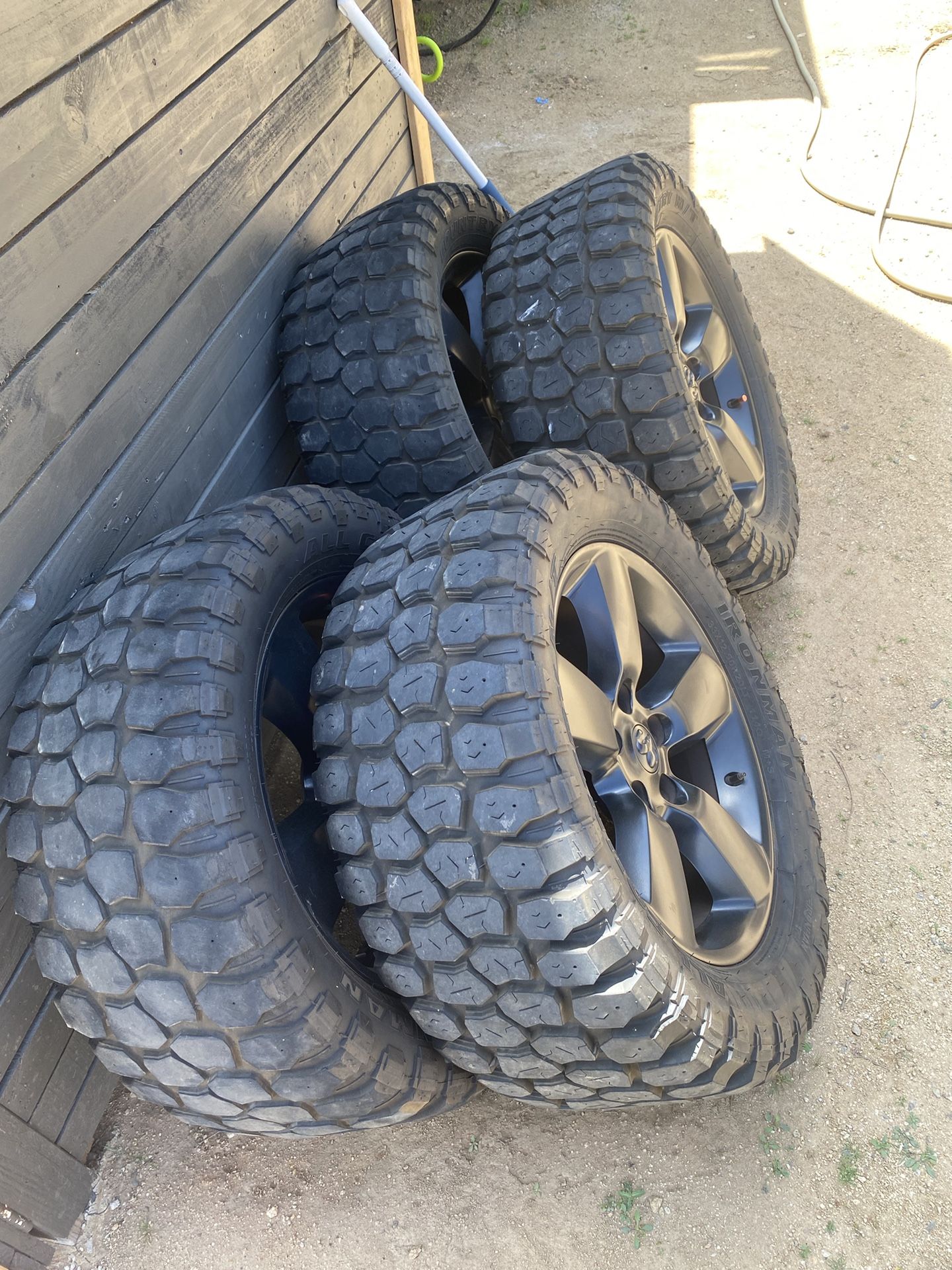 33x12.5 20 M/T Tires And 20 Inch Rims for Sale in Valley Center, CA ...