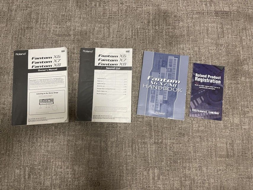 Roland Fantom X7 Digital Synth Piano 76 Keys With Extras for Sale in ...