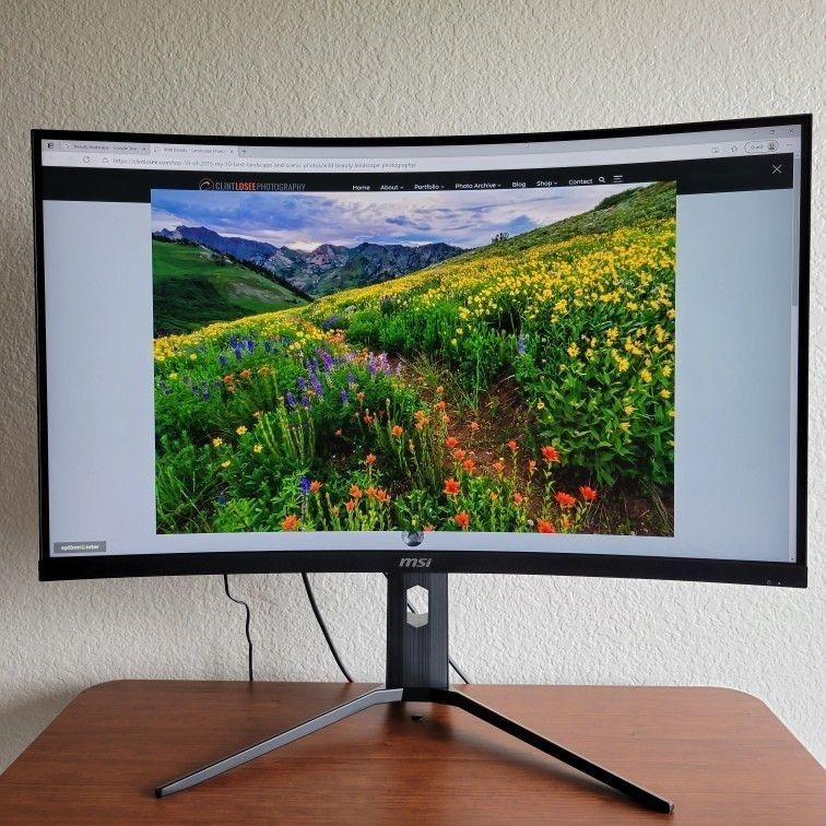 MSI Optix MAG322CQR 32" Inch WQHD 2560 x 1440 1ms 165Hz FreeSync Curved ...