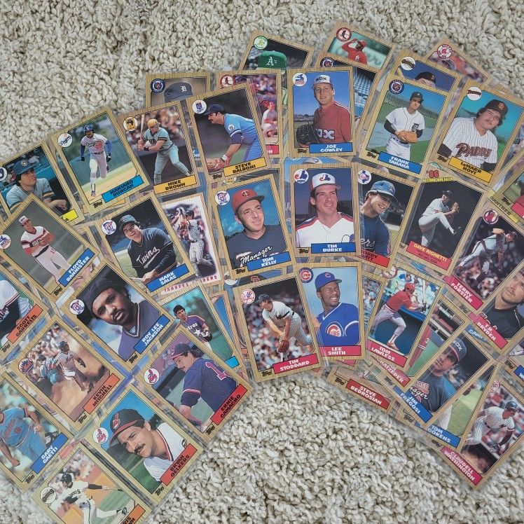 1987 Topps Cards - Baseball For Sale In Fort Lauderdale, Fl - Offerup