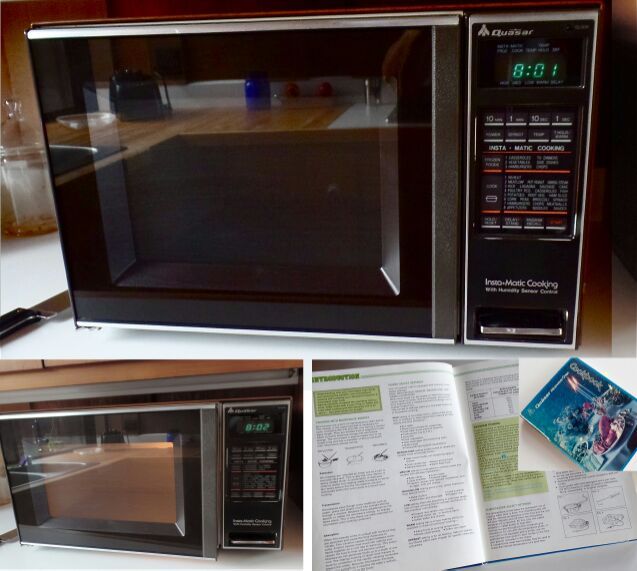 Rare Vintage 1981 Original Quasar Microwave Oven in excellent working ...