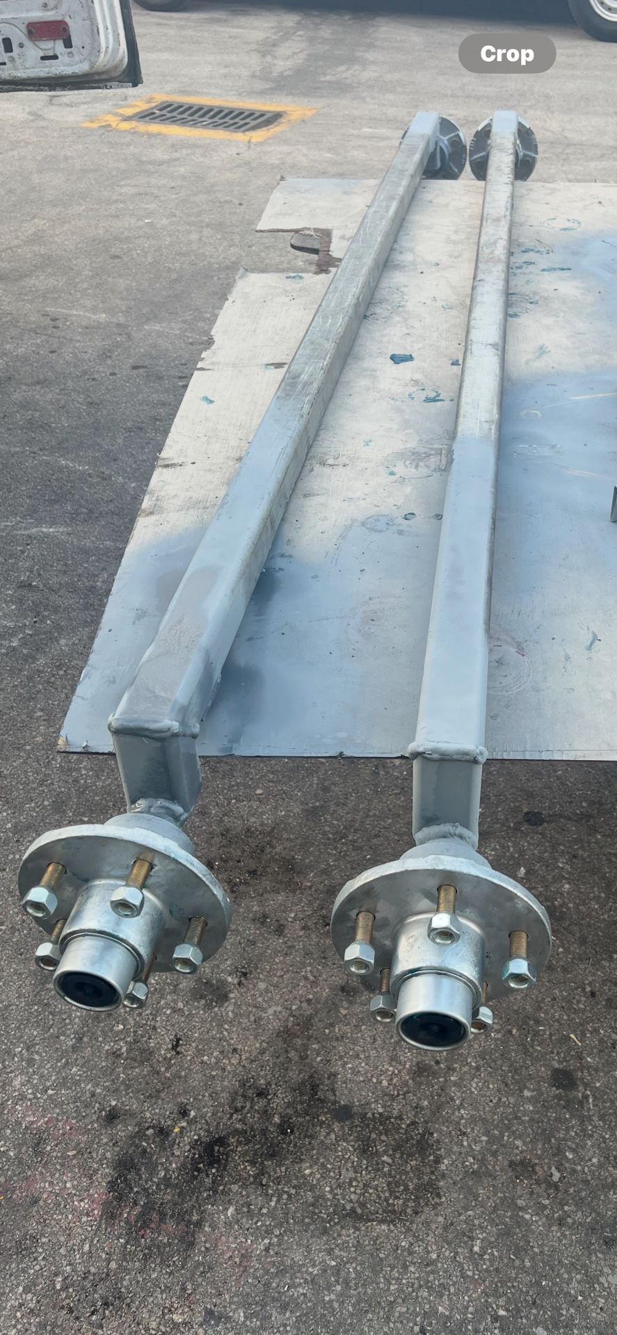 Galvanize Trailer Axles / Ejes De Trailer Galvanizados for Sale in ...