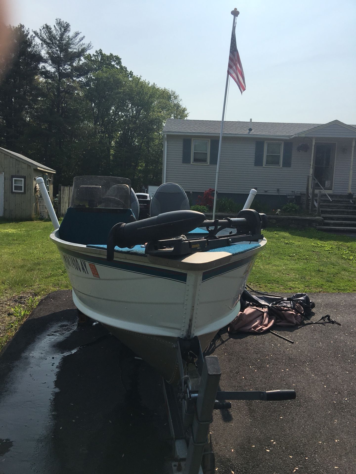 1996 Spectrum 14’ fishing boat for Sale in Epping, NH - OfferUp
