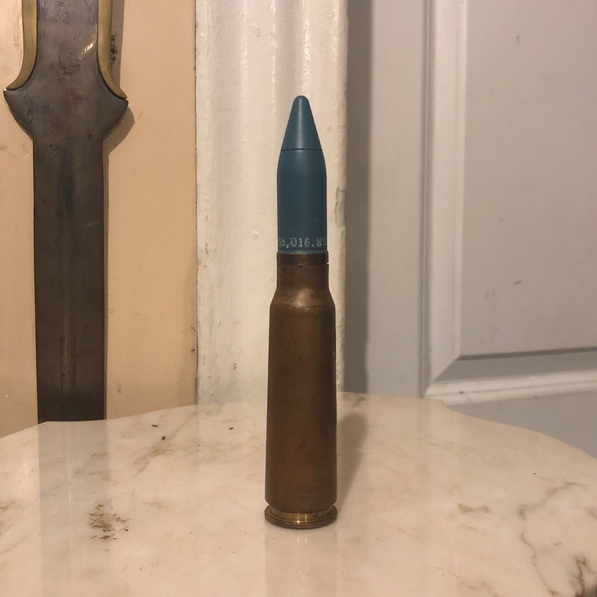 20MM INERT M55A3 BULLET PBM87L555-013 7 Inches Tall for Sale in Yonkers ...