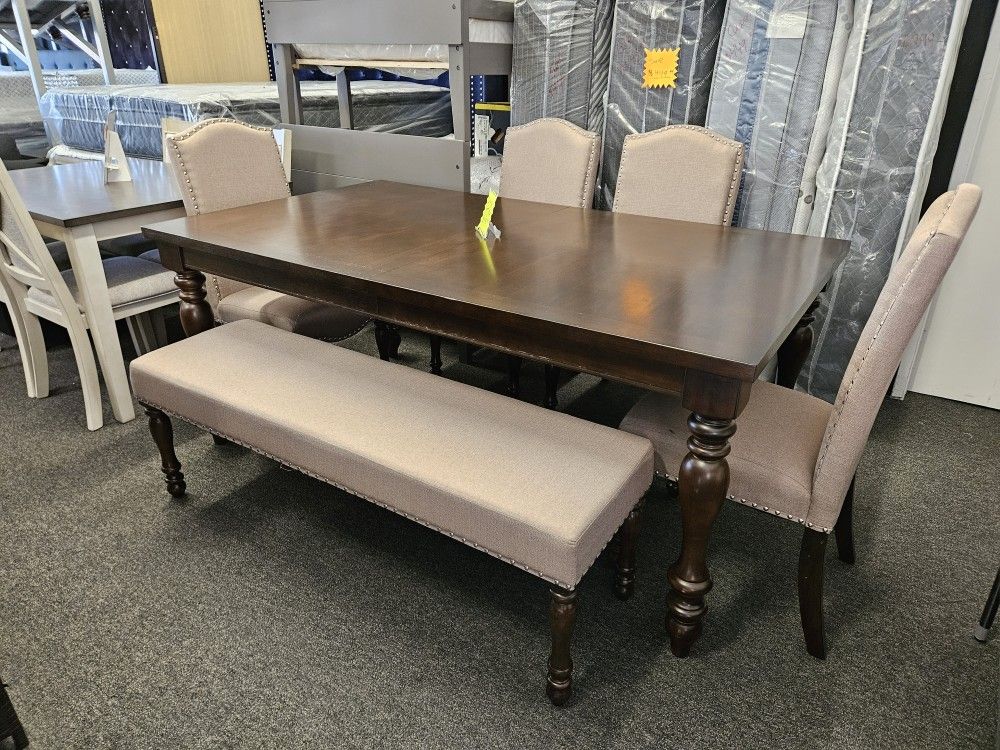 6 Pcs Dining Set $799 FREE LOCAL DELIVERY & SET UP for Sale in Redlands ...