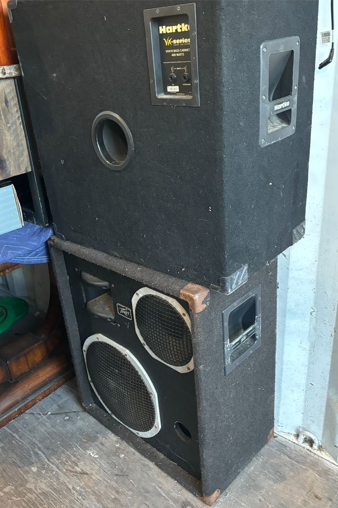 Peavy 3 Way Speakers, Hartke 400 Watt, Tweeter for Sale in West Palm ...