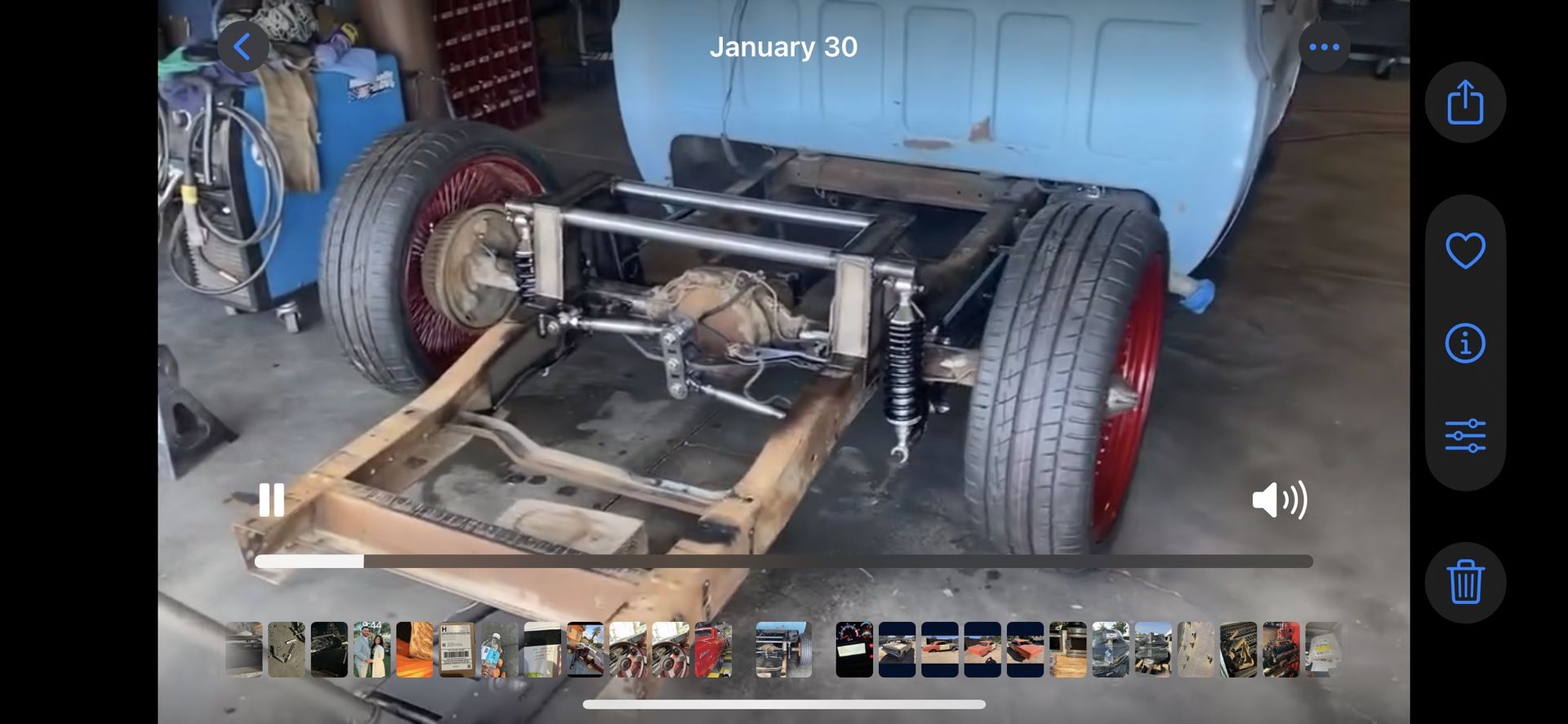 Swb 1973-79 C10 Complete Chassis Frame Chevy GMC for Sale in Jurupa ...