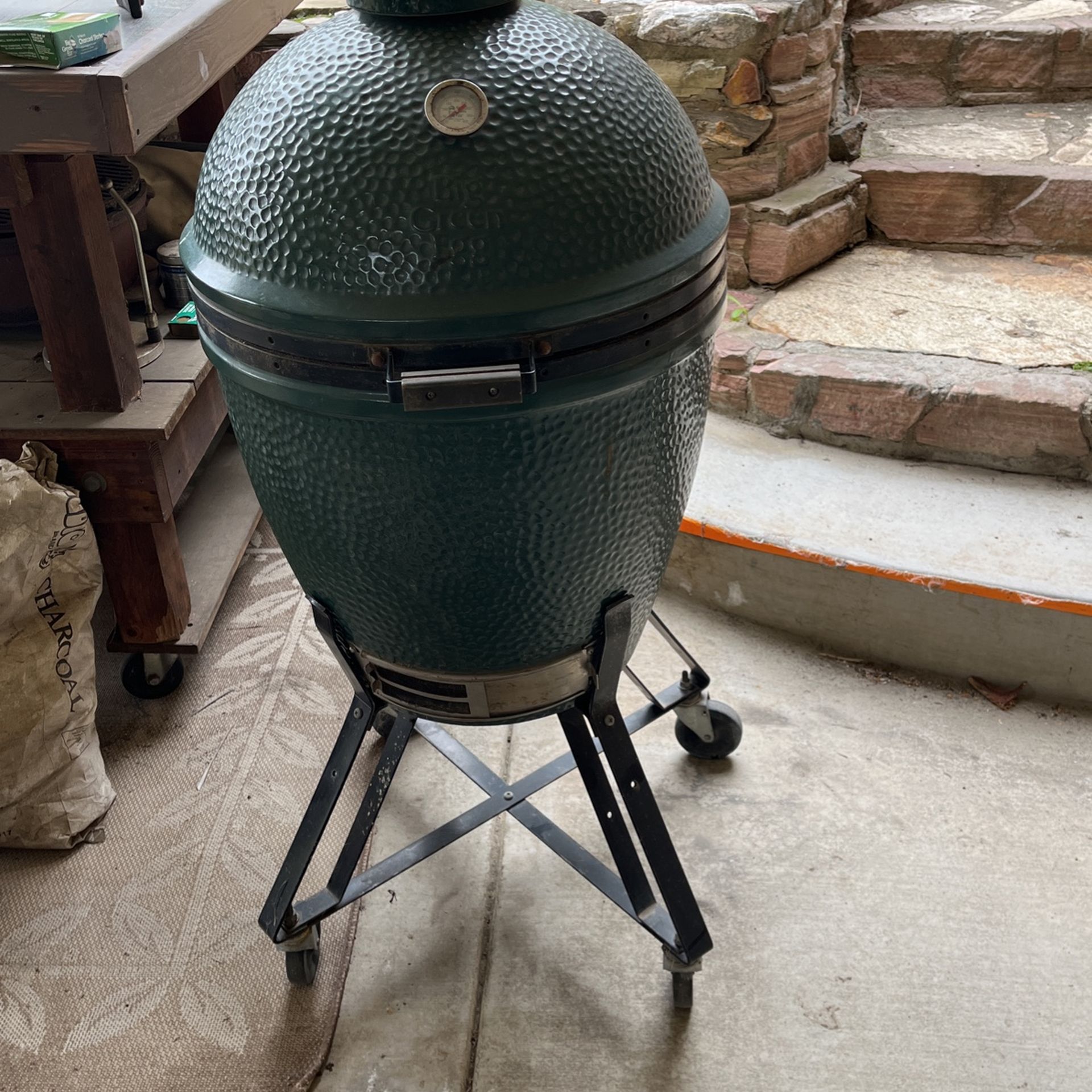 Large Big Green Egg Smoker for Sale in Lemon Grove, CA - OfferUp