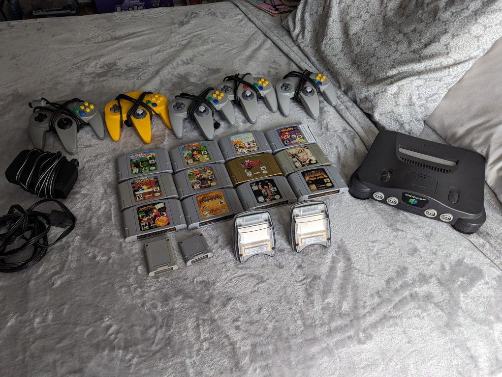N64 Nostalgia Pack- Only as Whole for Sale in Glendale, AZ - OfferUp