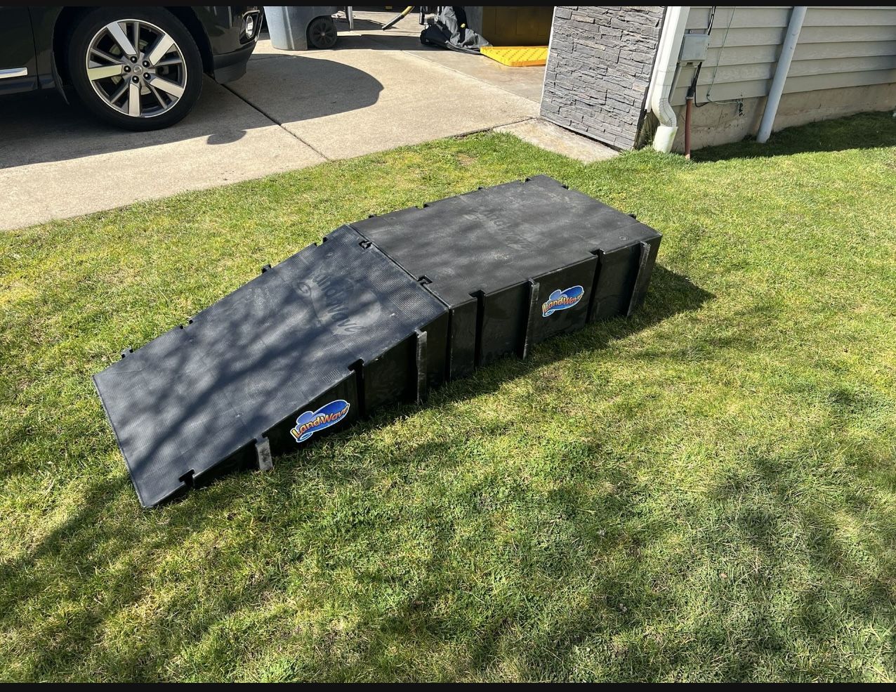 LandWave Skateboard ramp and box For Bikes / RC Cars / Skate Boards for ...